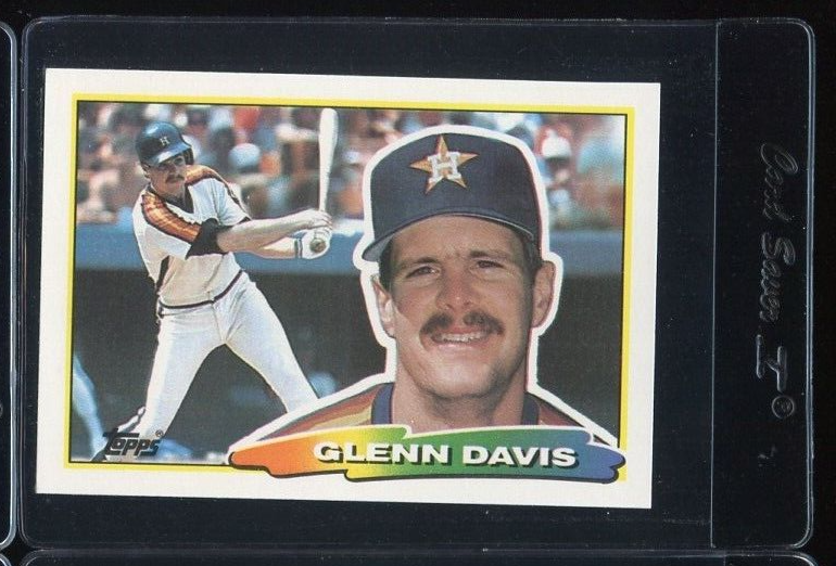 1988 TOPPS BIG BASEBALL #192 GLENN DAVIS HOUSTON ASTROS | eBay
