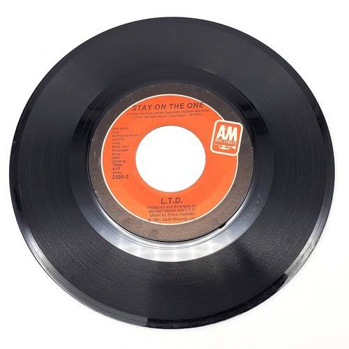 L.T.D. Stay On The One / April Love 45 RPM Single Record A&M 1981 2395 ...