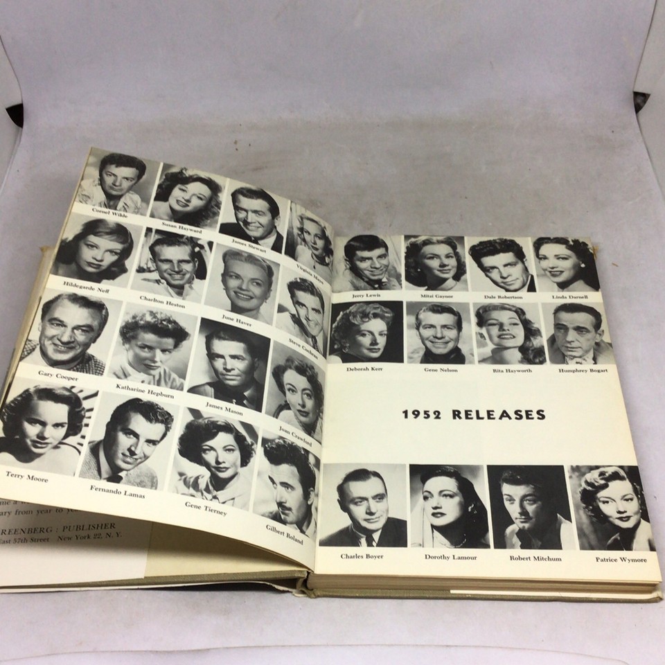 Vintage 1953 Daniel Blum’s 1953 Film Annual Screen World Volume IV ...