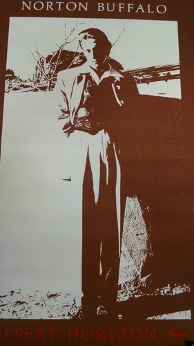 Norton Buffalo Desert Horizon Capitol Records Record Store Promo poster ...