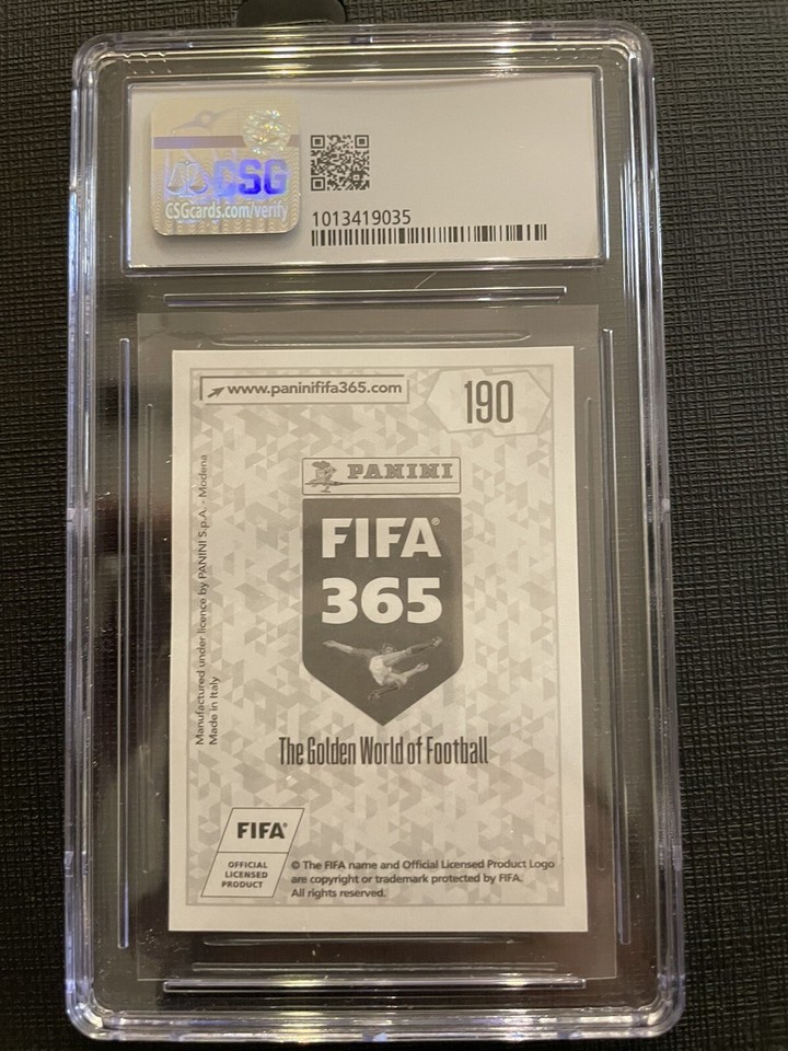 LIONEL MESSI 2017-18 Fifa 365 Stickers #190 CSG 8.5 No Psa | eBay