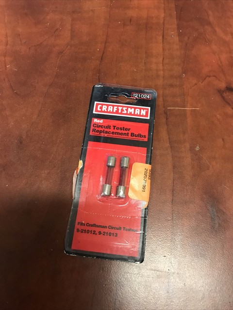 Craftsman 21024 Red Circuit Tester Replacement Bulbs for sale online | eBay