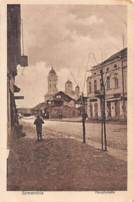 Serbia - SEMENDRIA Smederevo - Main street during the Austrian ...