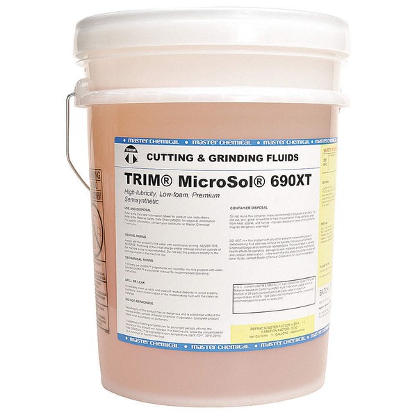 Trim MS690XT/5 5 Gallon Pail Cutting & Grinding Fluid Semi-Synthetic ...
