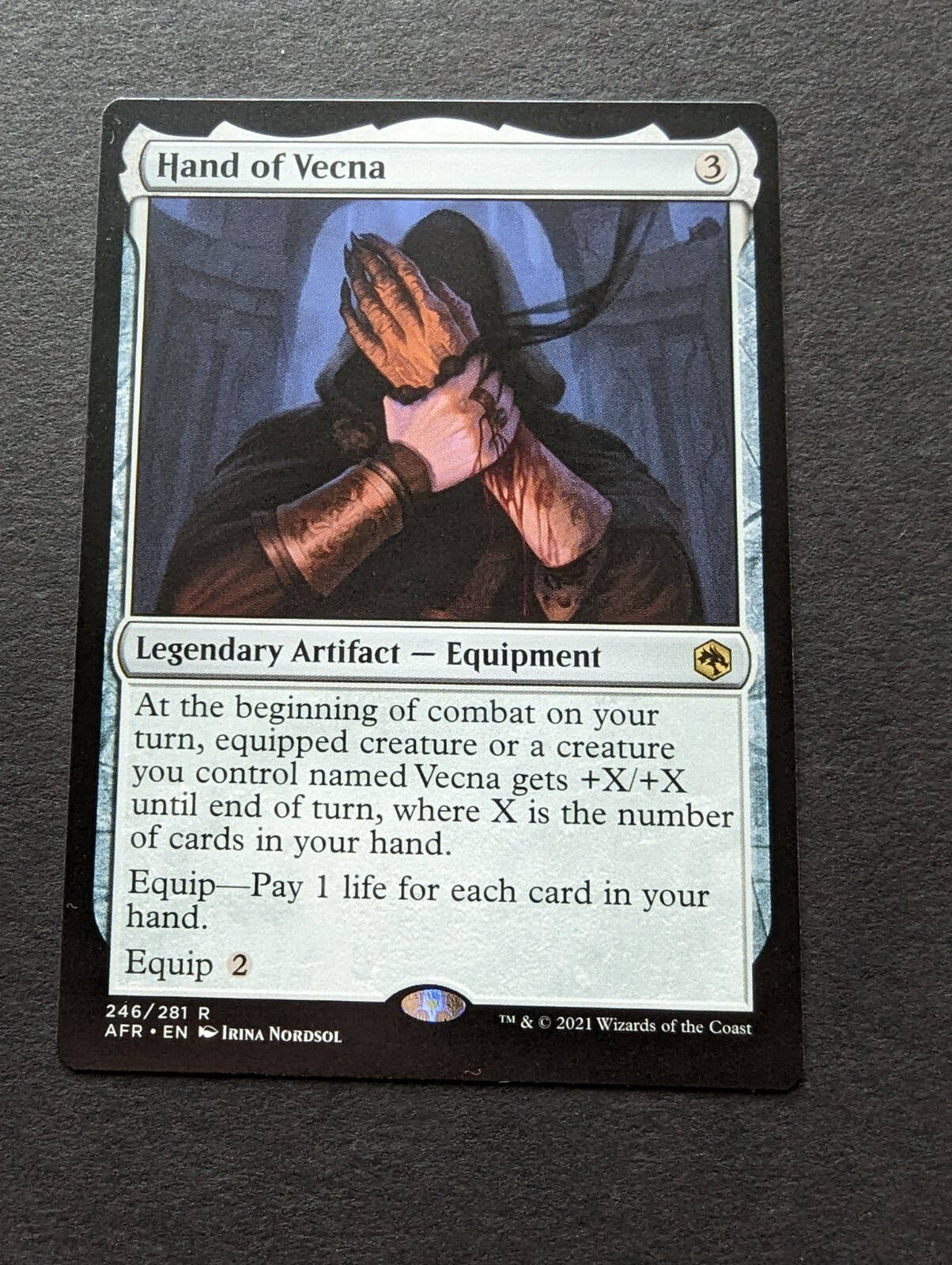 Magic the Gathering HAND OF VECNA 246 Adventures in the Forgotten ...