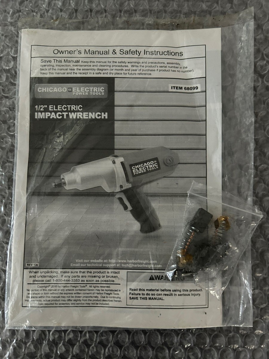 Chicago Electric Power Tools Manuals Tool Test: Chicago Electric