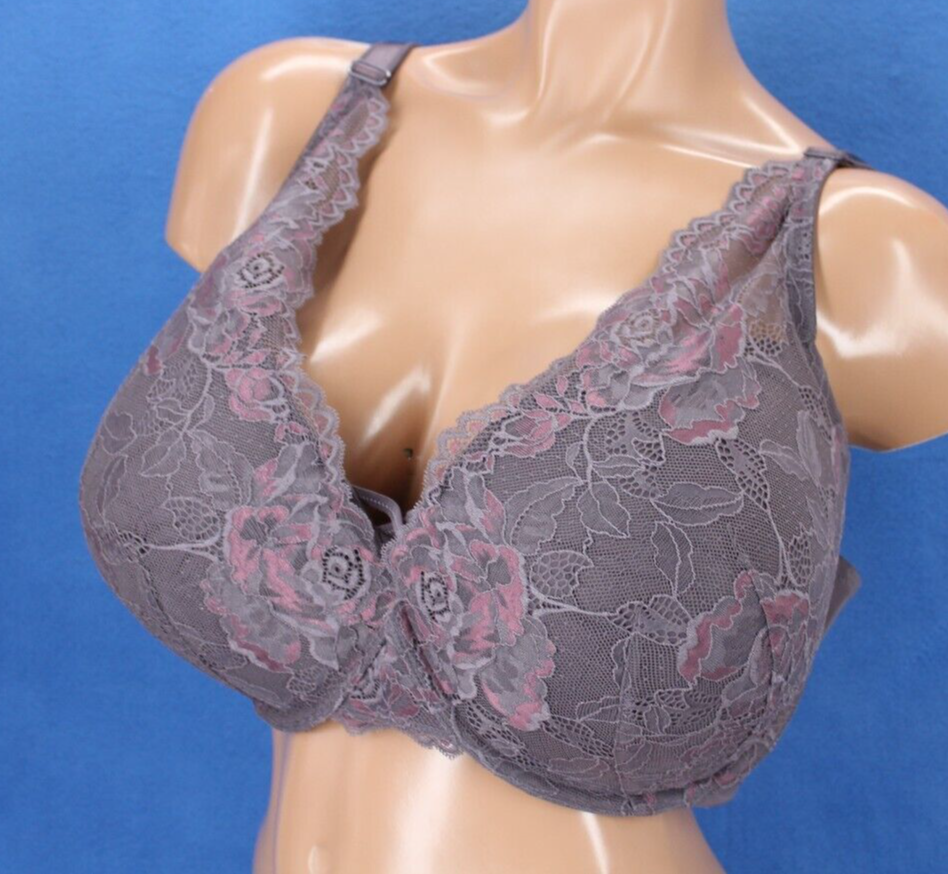 Torrid Curve Underwire Padded Push Up Plunge Bra Size 46DDD #E6714 | eBay