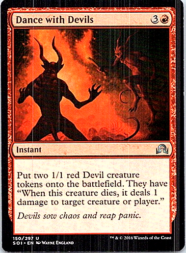 Dance With Devils Magic The Gathering Shadows Over Innistrad Light Play ...