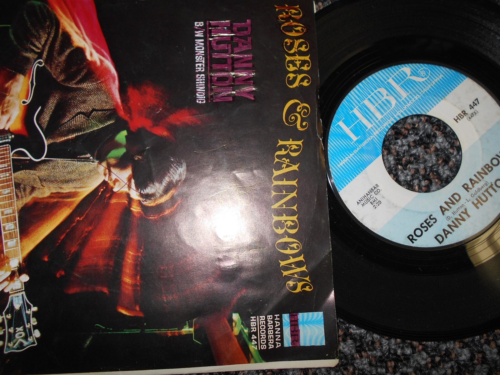 Danny Hutton vg / vg+ PS Roses and Rainbows / Monster Shindig | eBay