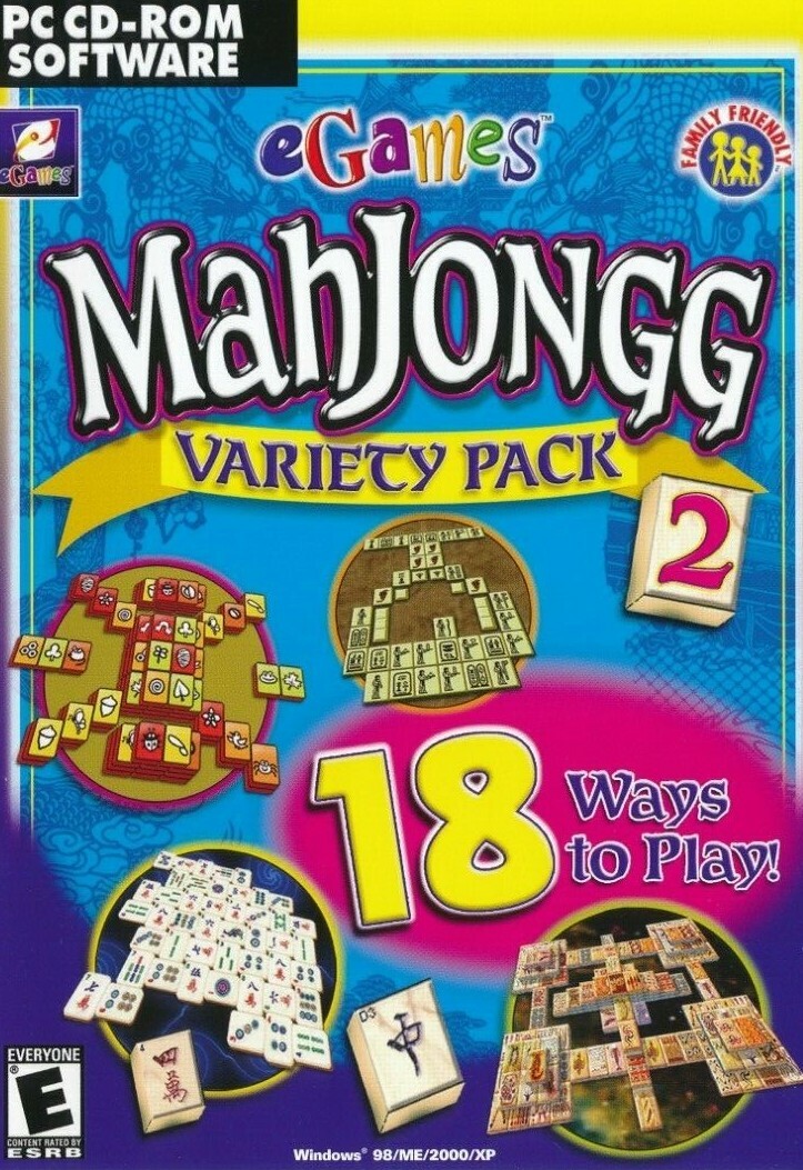 Mahjongg Variety Pack 2 - PC CD-ROM Game - Brand New & Sealed | eBay