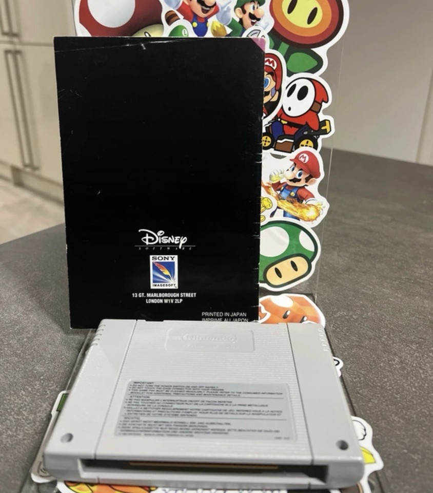 MICKEY MANIA SNES. UK PAL Mickey Mania For Super Nintendo, Rare ...