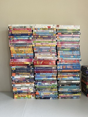HUGE LOT OF 123 KIDS MOVIES DISNEY NICKELODEON THOMAS THE TRAIN NICK JR ...