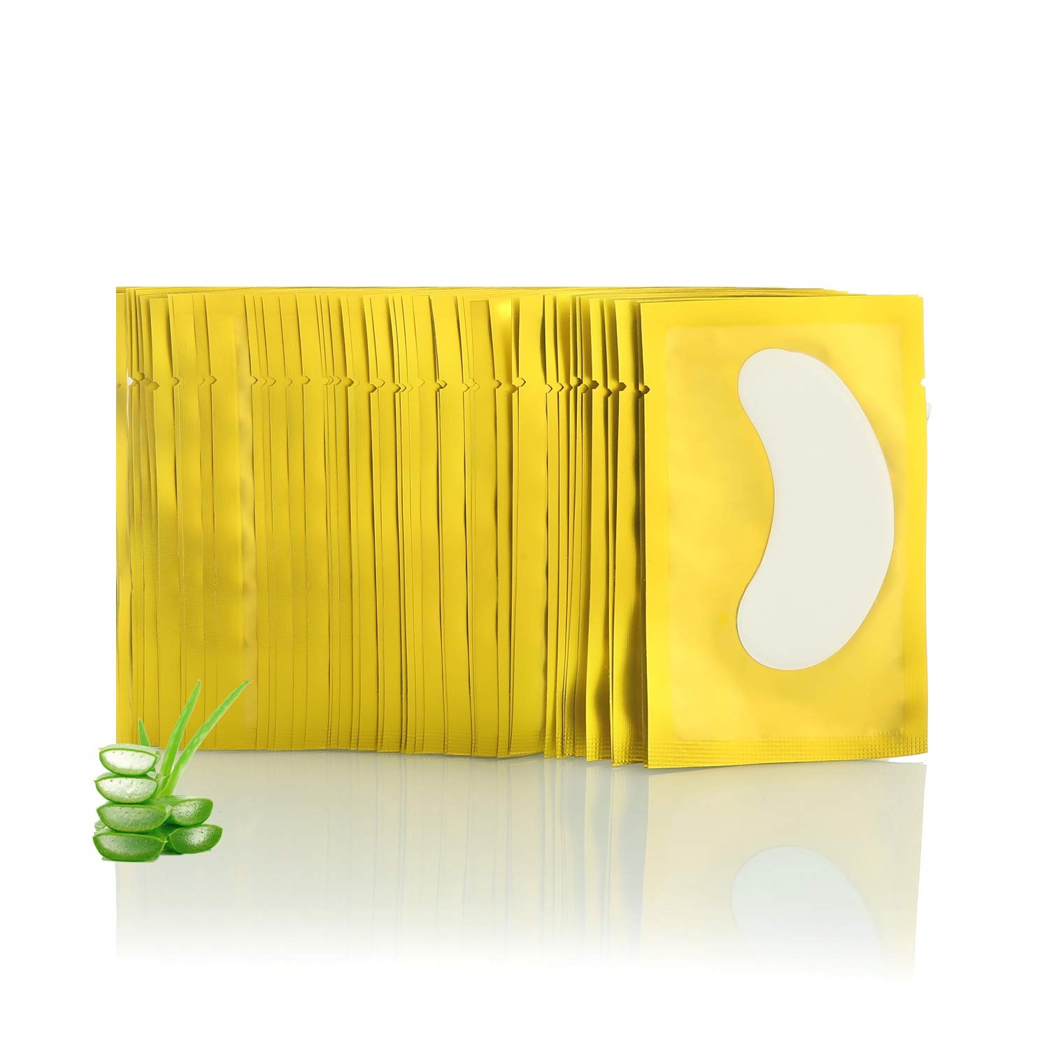 Voncasen 100 Pairs Set Under Eye Pads, Comfy and 100 Pair (Pack of 1 ...