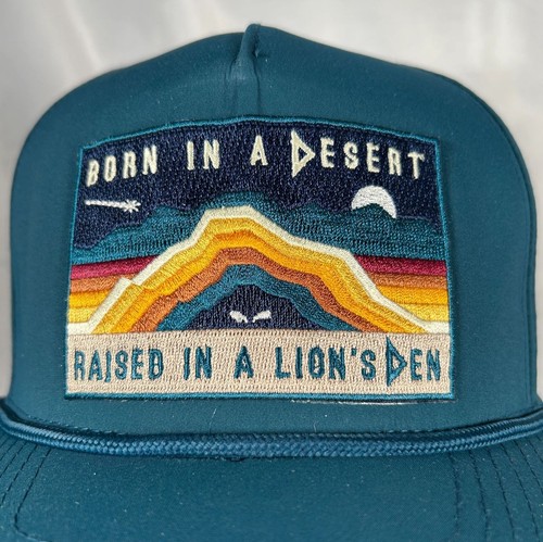 Desert Den "Born and Raised" Hybrid Rope Hat - Dark Teal | eBay