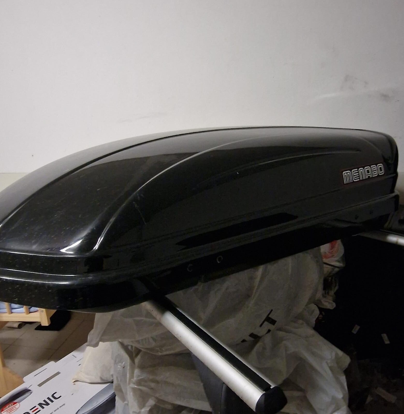 MENABO Mania 320 Dachbox - Schwarz Glänzend online kaufen | eBay.de