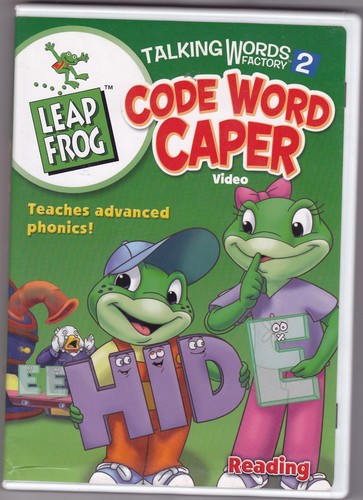 Leap Frog - Talking Words Factory 2 - Code Word Caper Video DVD ...
