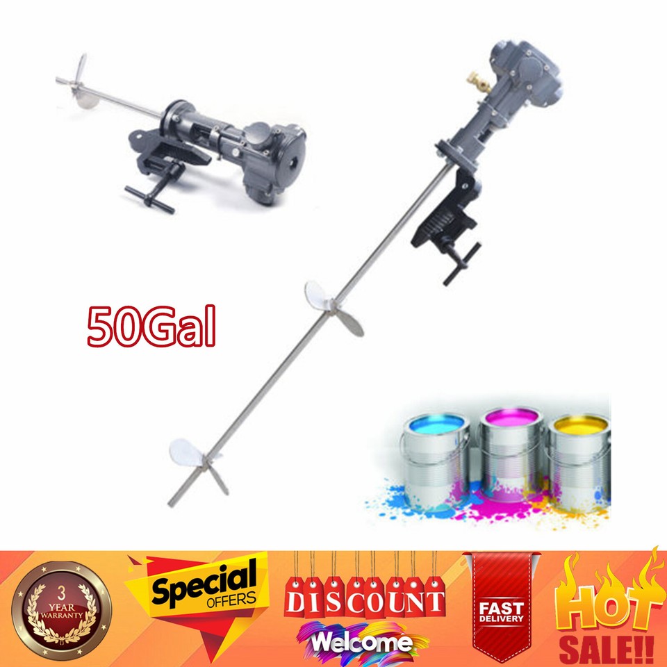 Pneumatic Paint Mixer Air Agitator Painting Blender For 50 Gallon Tank ...