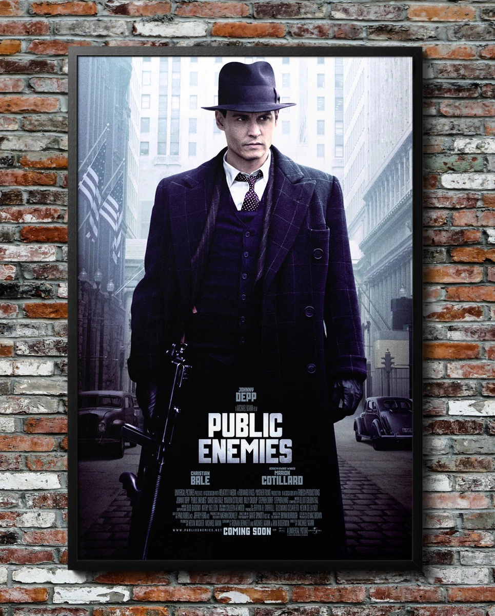 Public Enemies Johnny Depp Poster