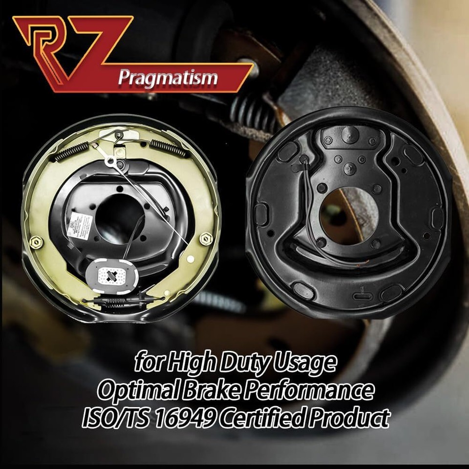 Electric Trailer Brake 12" x 2" Self-Adjusting Assembly 7000 lbs Axle ...