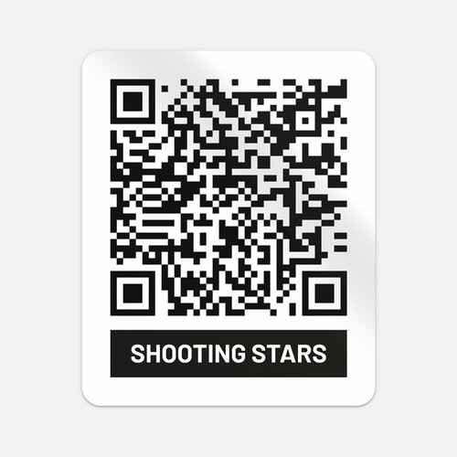| Scan Me | Shooting Stars QR Code Sticker Vinyl Car Bumper | eBay