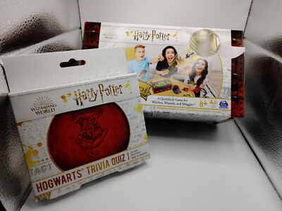 2 GAMES: HARRY POTTER CATCH THE GOLDEN SNITCH & HOGWARTS TRIVIA QUIZ ...