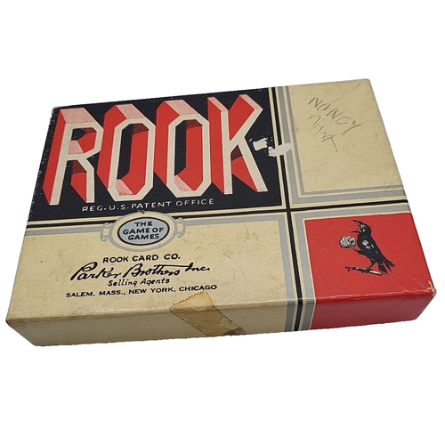 Vintage Rook Card Game 1936 Parker Brothers Original in Box | eBay