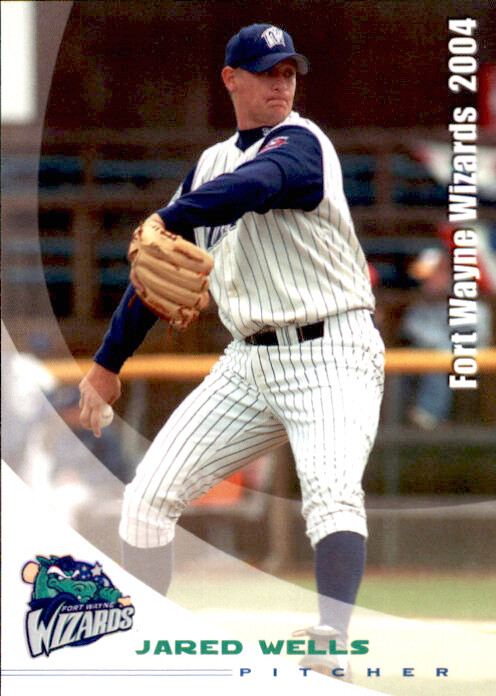 2004 Fort Wayne Wizards Grandstand #27 Jared Wells Brazoria Texas ...
