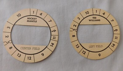 1957 Cadaco Disc Baseball Disc - Pick one | eBay