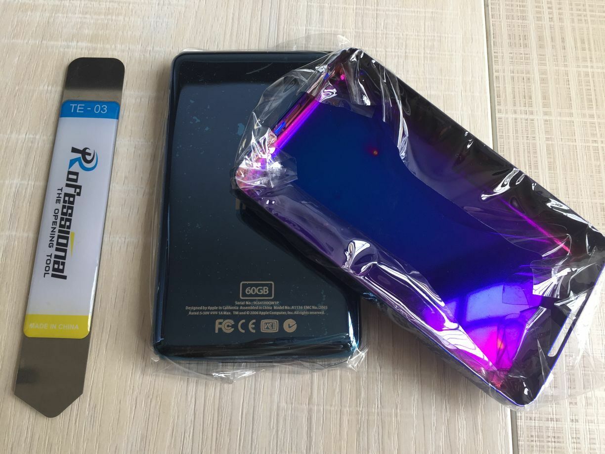 BLUE Rear BackPlate Housing Case Cover Panel For iPod 5th GEN Video ...