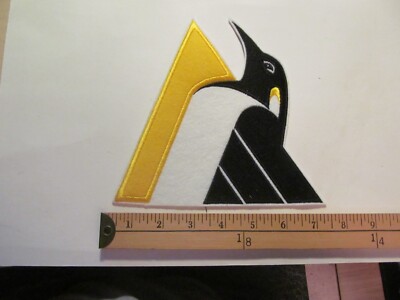 1 RARE 90S PITTSBURH PENGUINS NHL HOCKEY PATCH CREST BADGE EMBLEM LOGO ...
