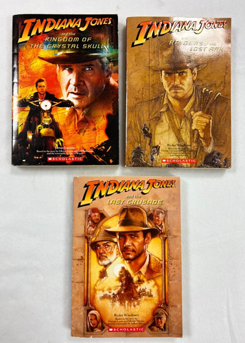 Indiana Jones series - 3 scholastic books - PB | eBay