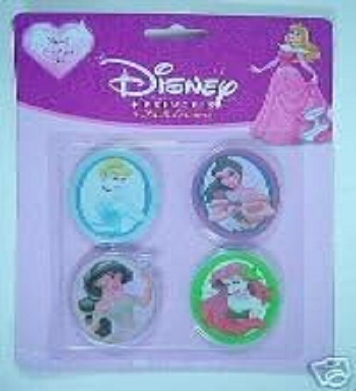 Disney Princess 4 Pack Erasers ~ 2 Packs | eBay