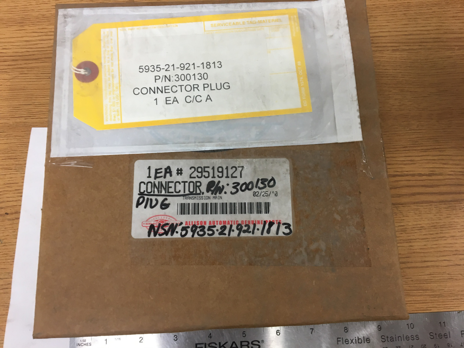 Genuine Allison Transmission Parts 300130 Connector Plug for sale ...