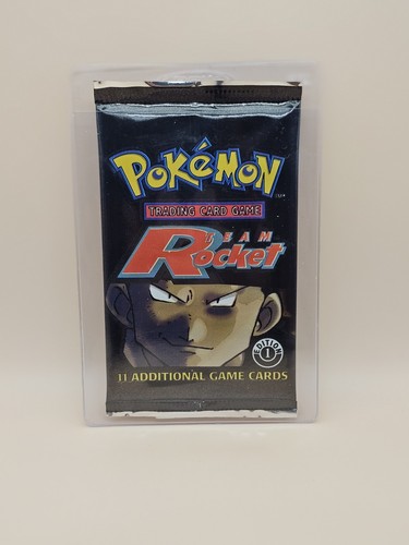 Heavy 1st Edition Team Rocket Pokemon Booster Pack (20.88) – WOTC | eBay
