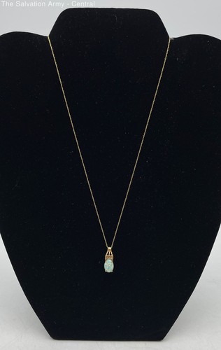 Modern 10K Yellow Gold Fine Jewelry Spring Ring Unique Design Pendant ...