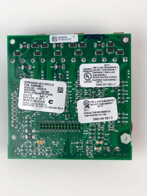 1 Simplex 4100-5115 41005115 XPS Expansion Module 3 NACS Factory for ...