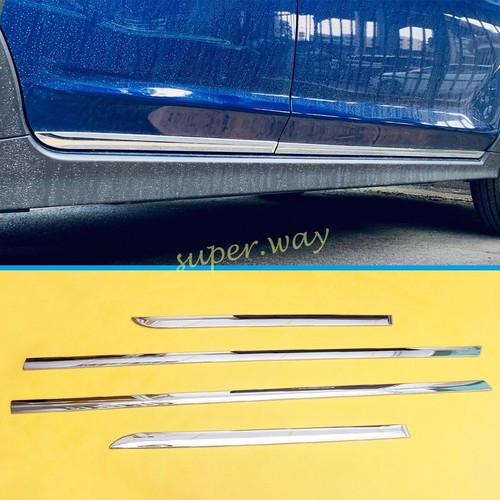 For 2024 Subaru Crosstrek Chrome Car Door Body Side Moulding Trims ...