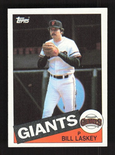 1985 Topps Baseball Bill Laskey #331 San Francisco Giants | eBay