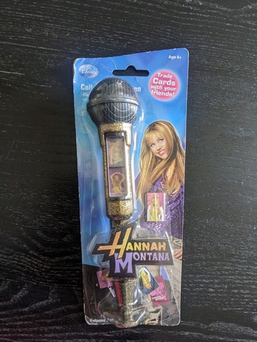 Disney Hannah Montana Collector Cards Pen Microphone Theme | eBay