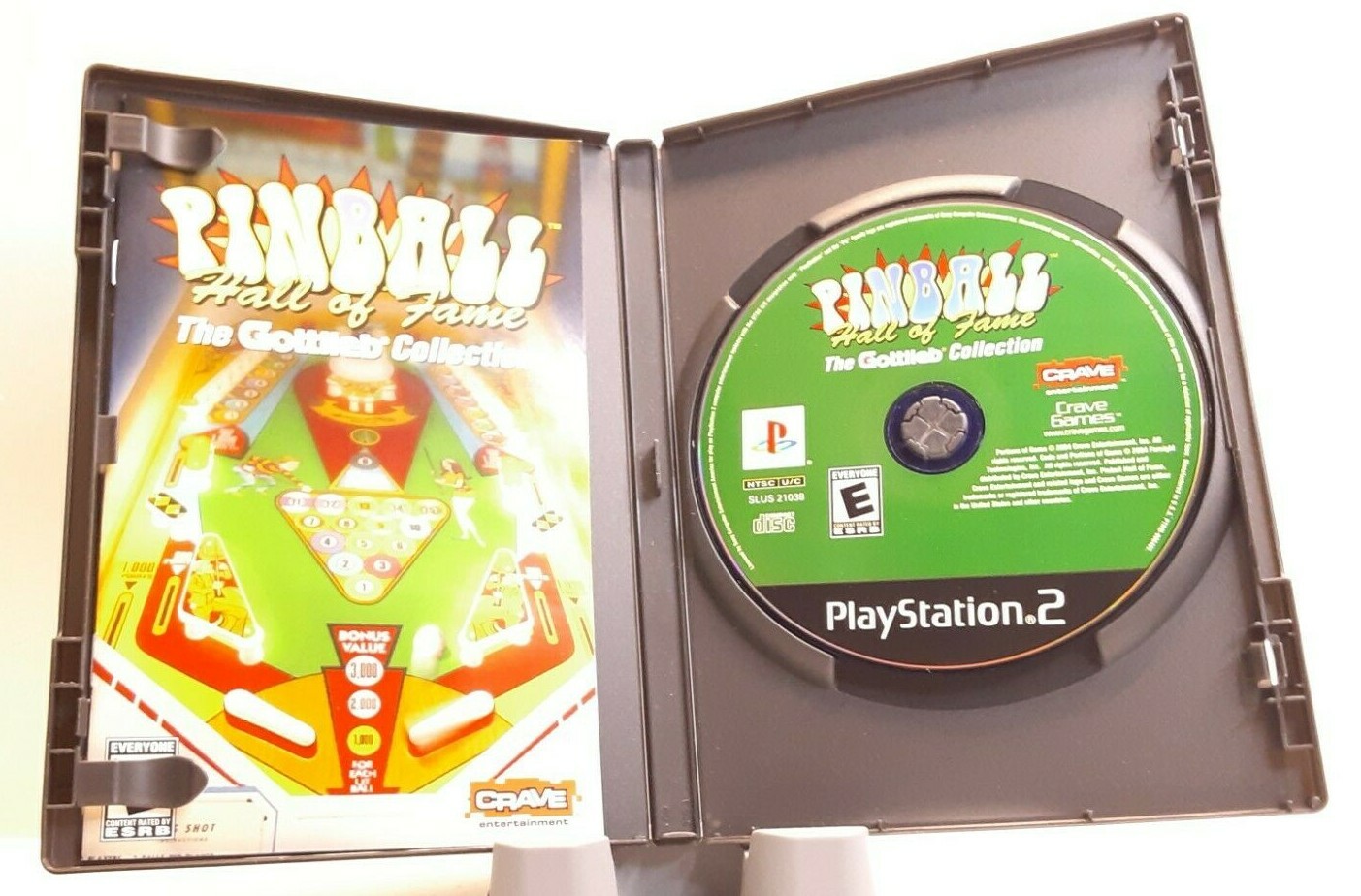 Pinball Hall of Fame: The Gottlieb Collection (PlayStation 2, 2004) PS2 ...