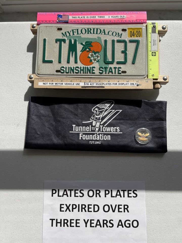 florida license plate W/ 420 Sticker, sale Helps TUNNELTOTOWERS.ORG EX ...