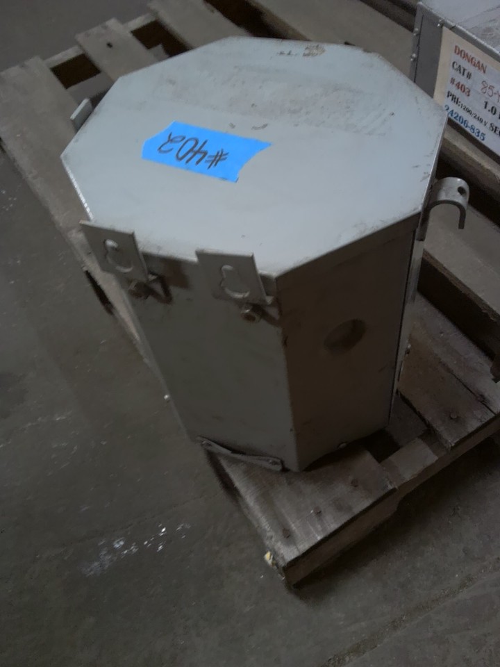 ACME 7.5 kVA T-2-53515-3S PRI:240/480 V, SEC:120/240, TRANSFORMER #402 ...