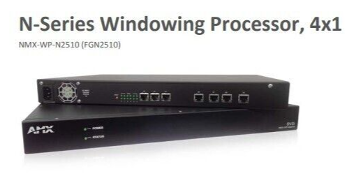 AMX N2510 Network AV Windowing Processor Video Over IP Encoder ...