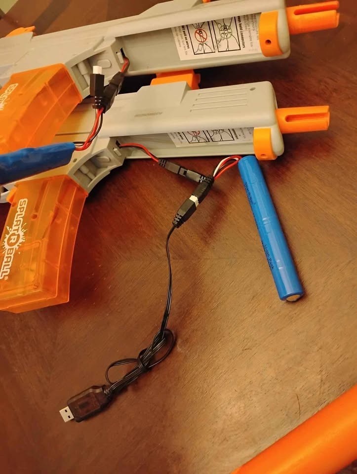 SplatRBall Water Gel Bead Blaster Full Auto SRB400 Set of 5 Guns Bundle ...