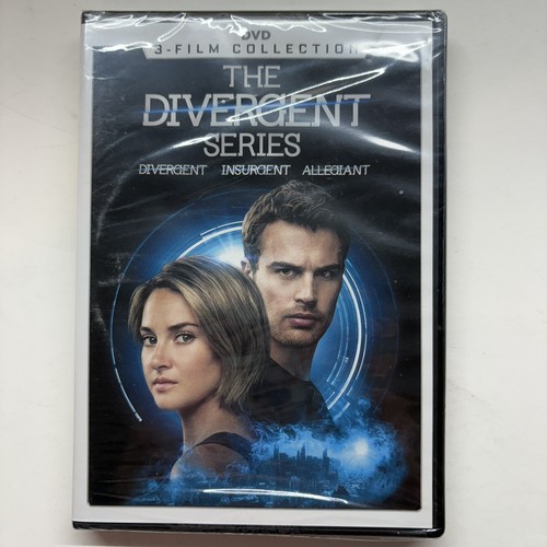 The Divergent Series 3-Film Collection DVD Insurgent Allegiant New and ...