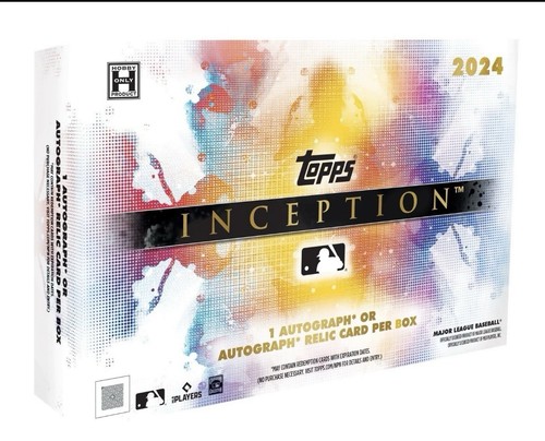 2024 Topps Inception Baseball - Hobby Box *Pre-order* 1 GUARANTEED AUTO ...