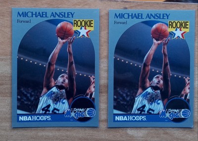 Rookie Two 1990-91 NBA Hoops RC #215 Michael Ansley Orlando Magic | eBay