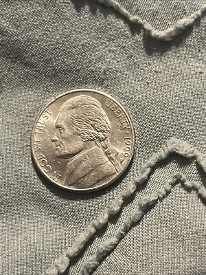 1999 D over P mint mark Jefferson 5ct nickel | eBay