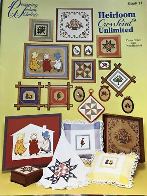 Cross Stitch Pattern Booklet: Heirloom CrossPoint Unlimited | eBay