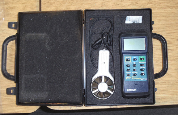 Extech Anemometer, 100 to 6890 fpm, NIST - 407113-NIST win and ...